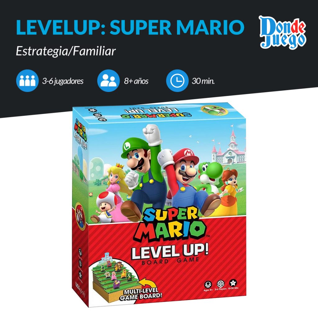 Level Up! Super Mario - DondeJuego