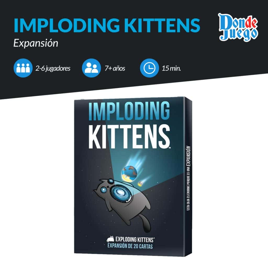 Imploding Kittens (Español) - DondeJuego