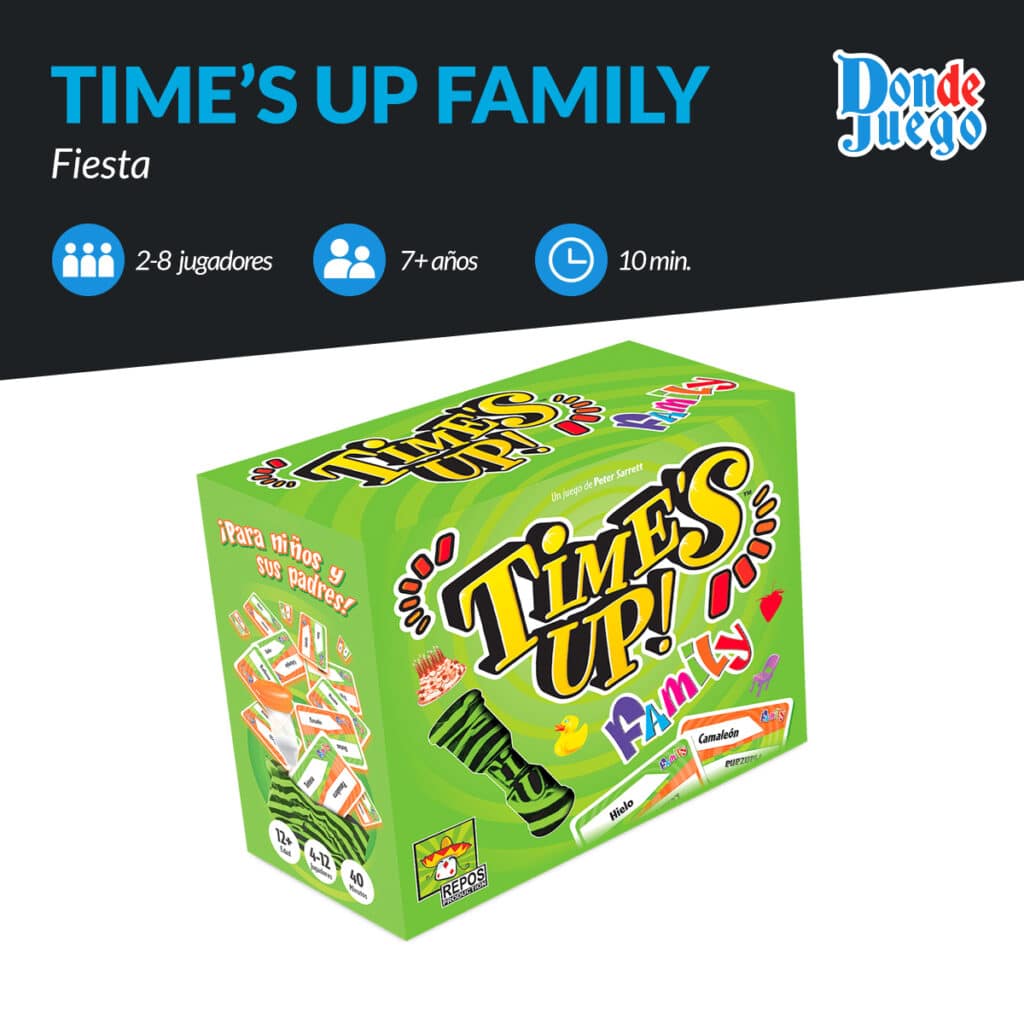 Time’s Up Family - Edición Neutra - DondeJuego