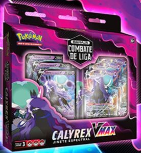 Pokémon Baraja Combate de Liga de Calyrex - Jinete Espectral Vmax ...