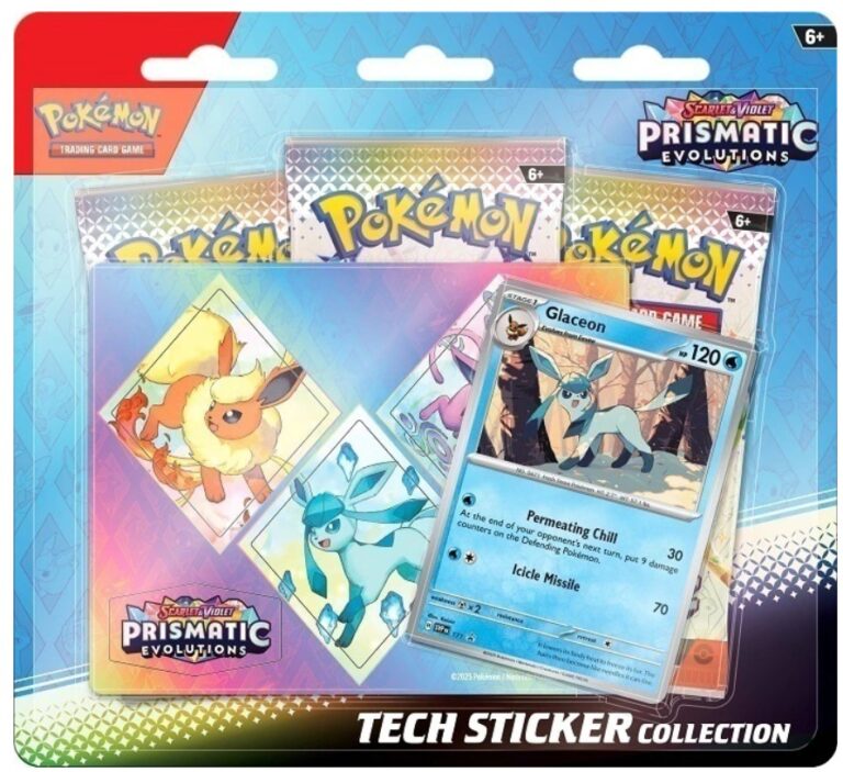 Pokémon Scarlet & Violet – Prismatic Evolutions - Tech sticker ...